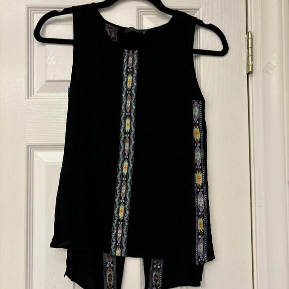 THML | Tops | Anthropologie Thml Womens Xsmall Boho Embroidered ...